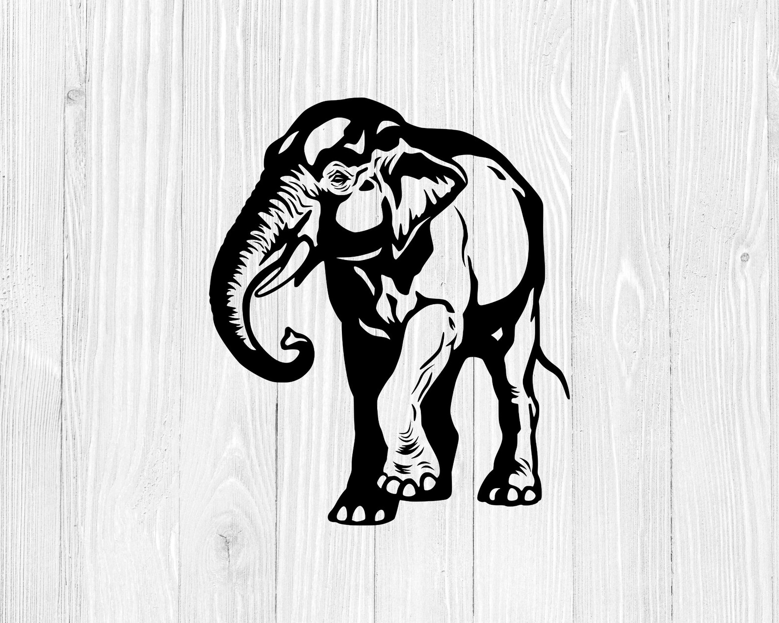 Elephant SVG. Elephant Clipart. Elephant SVG Files for Cricut. Elephant ...