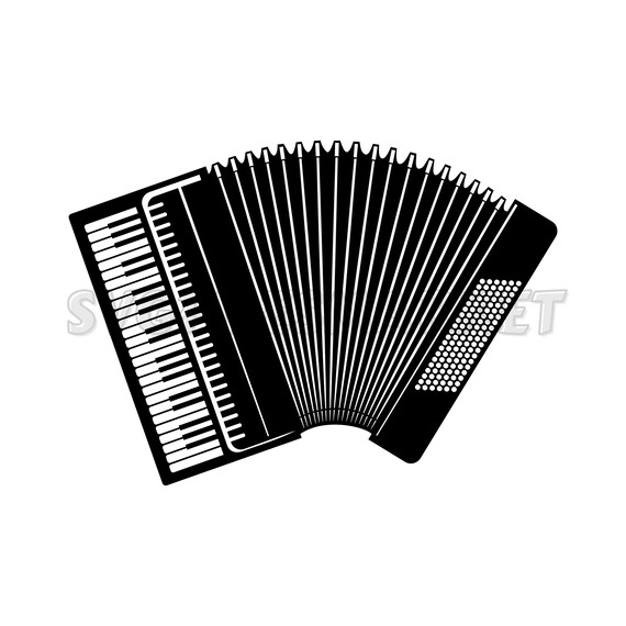 Acordeón SVG Gráficos Vectoriales Perfecto para su Proyecto. | Etsy España