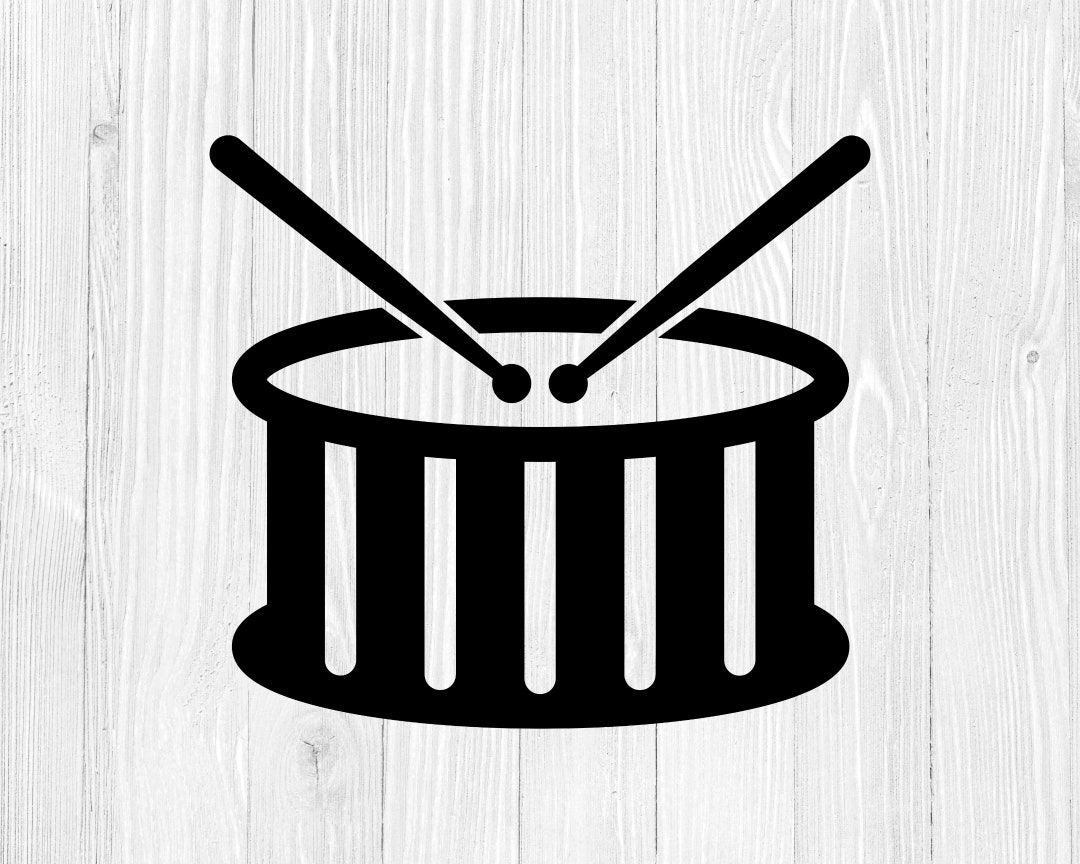 Drums SVG, Drums Clip Art, Drums Files for Cricut, Drums Digital ...