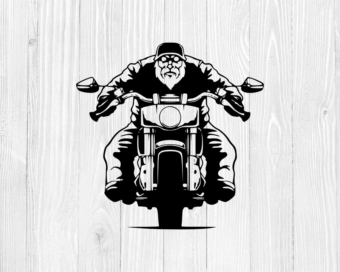 Motorcycle SVG. Biker SVG. Motorbike SVG Files for Cricut. - Etsy