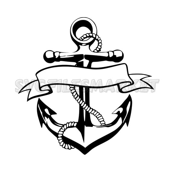 Anchor SVG Anchor Monogram SVG Cruise Ship Svg | Etsy