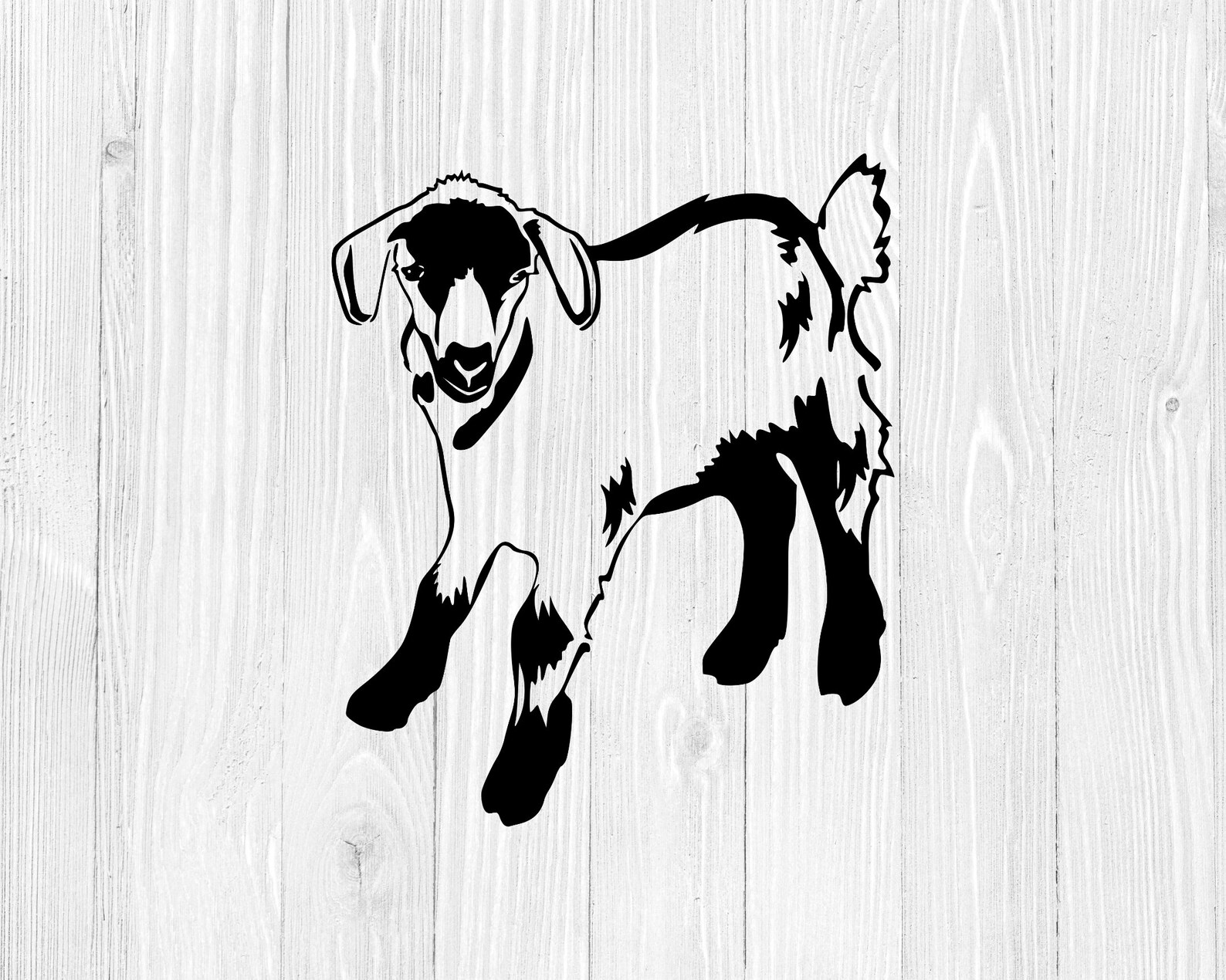 Goat Svg, Goat Clipart, Farm Animal Clipart. Dfx Eps Png Files Included ...
