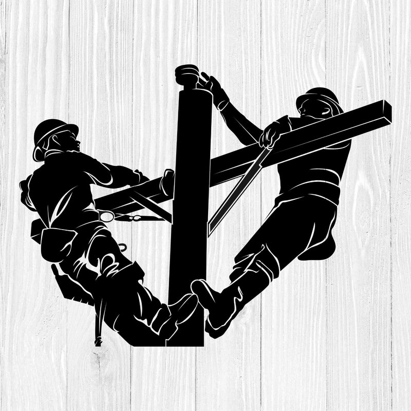 Lineman Svg - Etsy