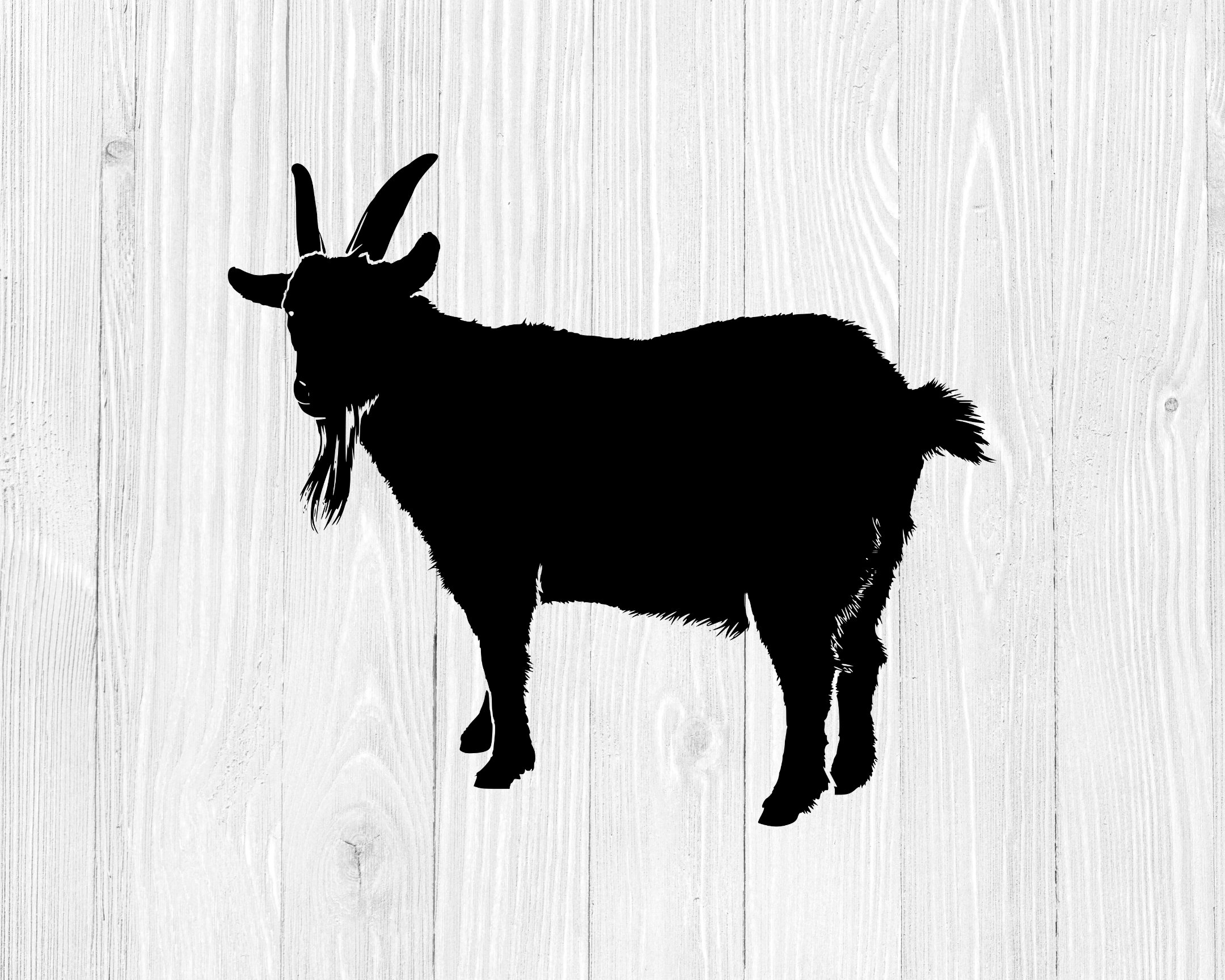 Goat Svg Goat Clipart Farm Animal Clipart. Dfx Eps Png Files - Etsy