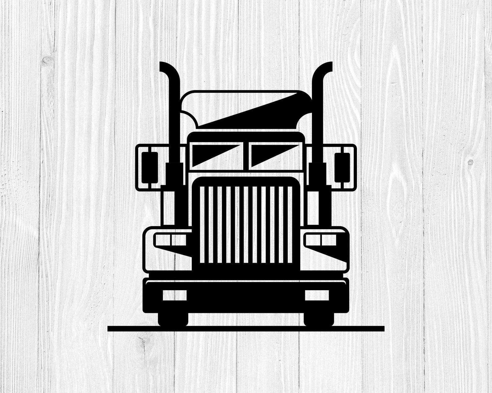 Semi Truck Svg Vector Graphics Easy to Use. Perfect for Your - Etsy