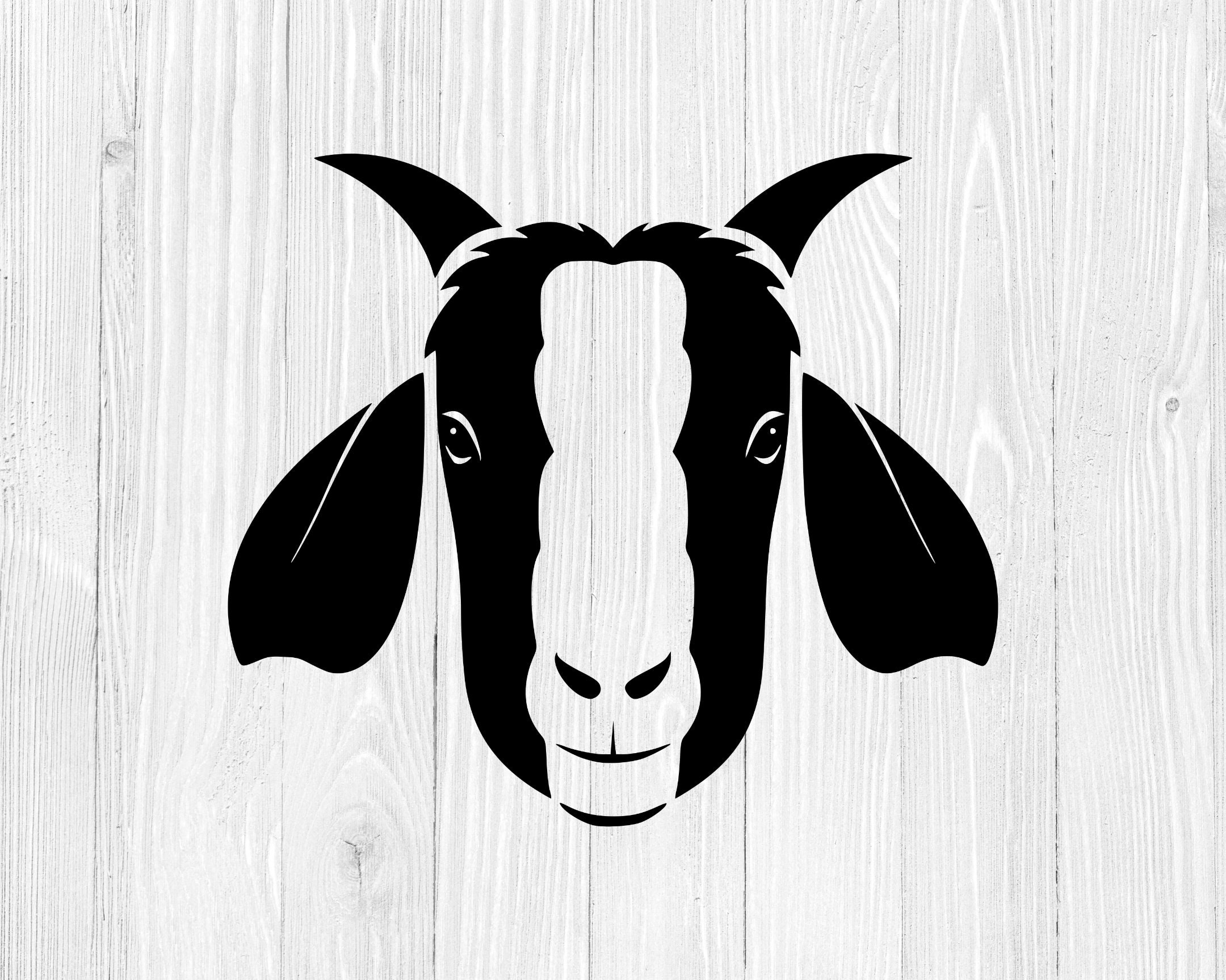 Goat Svg, Goat Clipart, Farm Animal Clipart. Dfx Eps Png Files Included ...
