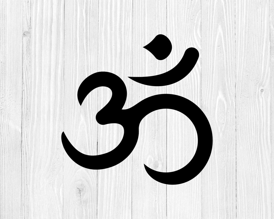 Om Svg, Yoga Clipart, Vector Graphics for Stickers T-shirts Decals and ...