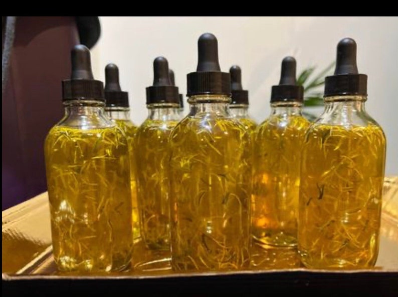 Herbal Magical Hair Regrow Oil Etsy