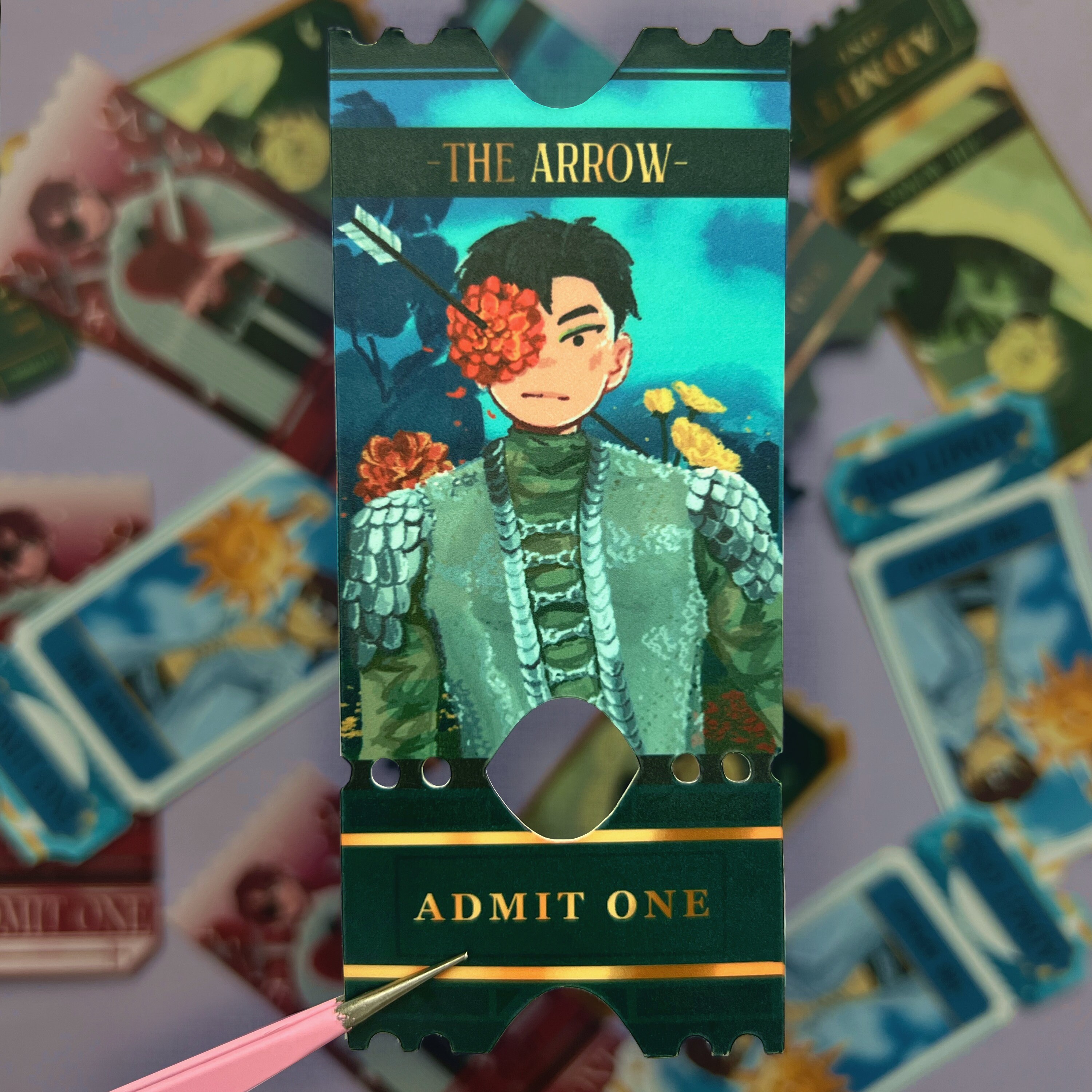 Spell Ticket Performance Unit Sticker - Etsy