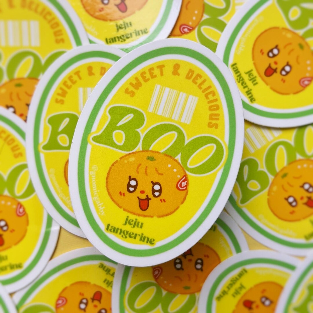 Bboogyuli Fruit Label Sticker - Etsy