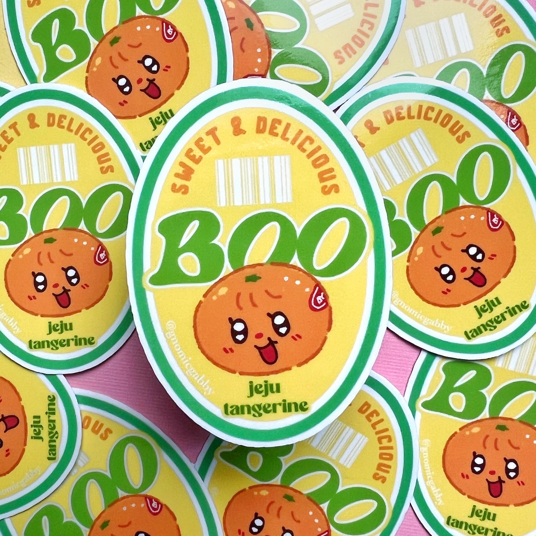 Bboogyuli Fruit Label Sticker - Etsy