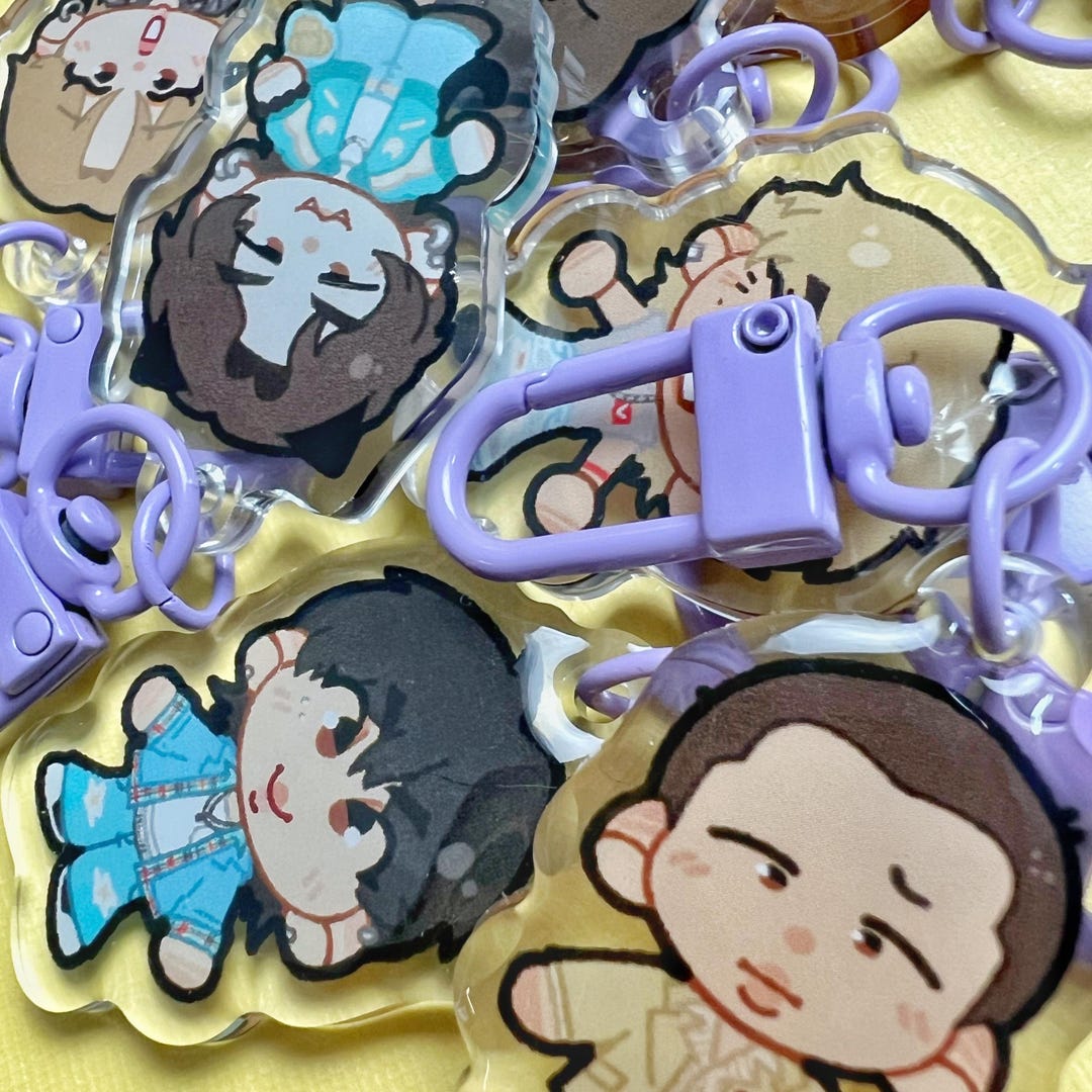 BTS Members Keychains - Etsy