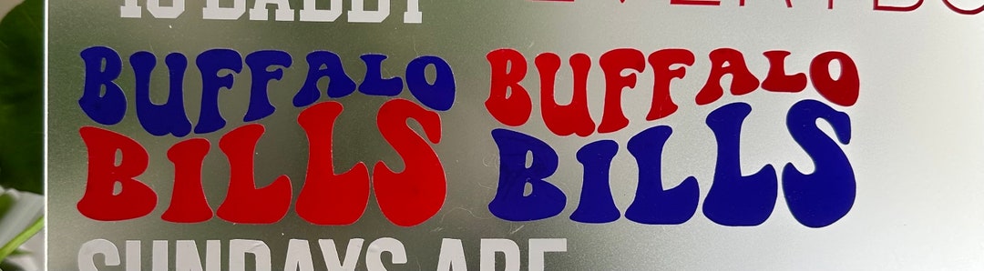 Buffalo Bills Car Decal - Etsy