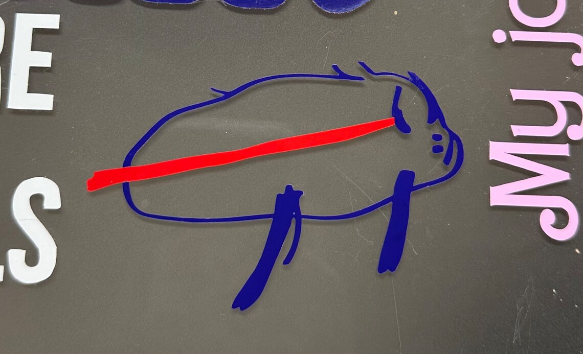 Josh Allen Potato Car Decal - Etsy