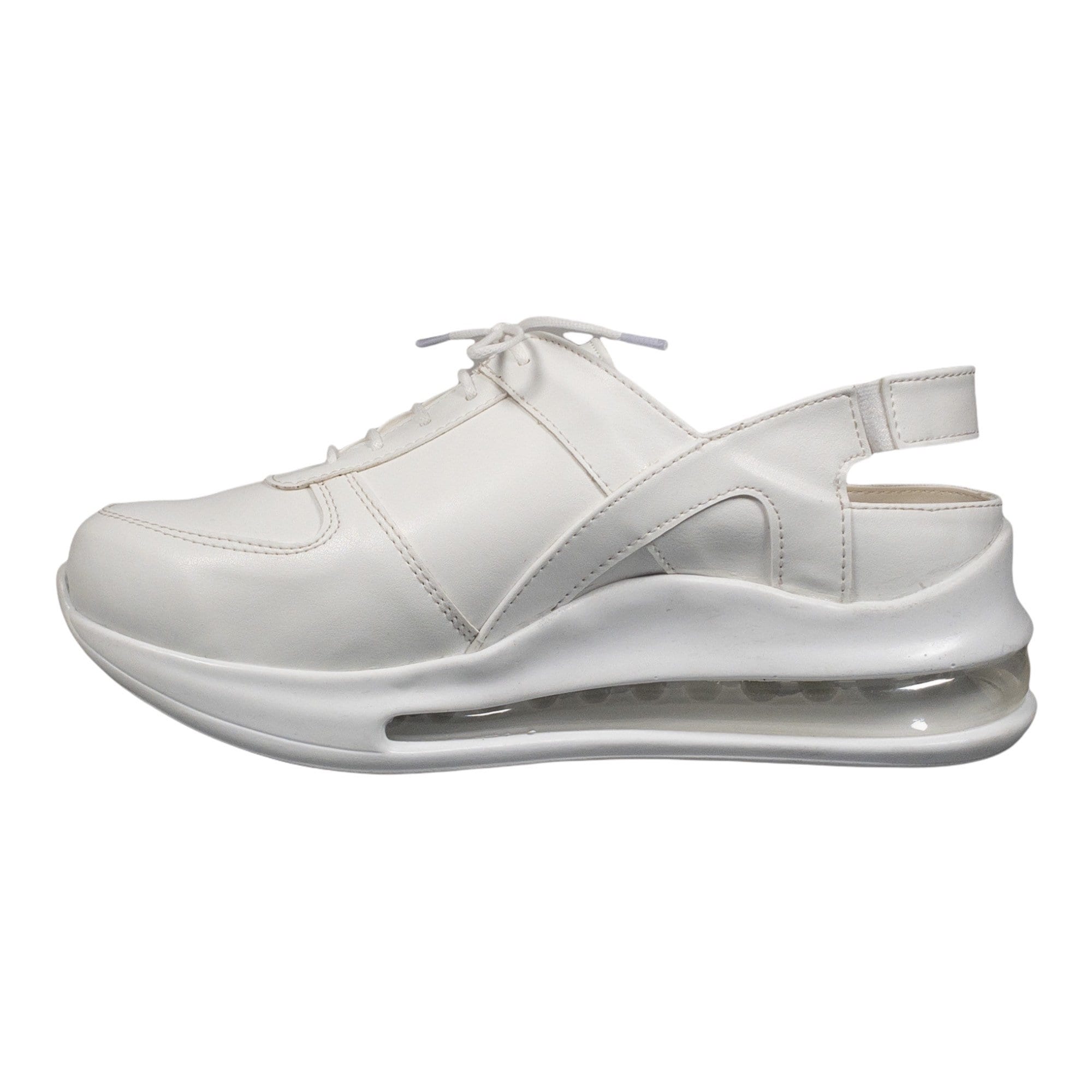 White Leather Sneaker Clogs Nursing Shoes Handmade Supermax - Etsy