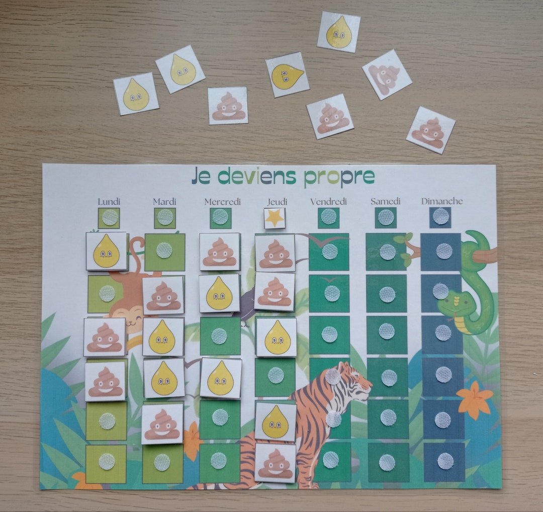 Cleanliness Chart - Etsy