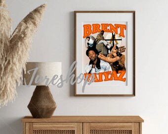 Brent Faiyaz Poster - Etsy