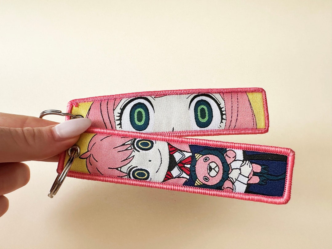 Teddy Bear Anime Key Tag, Anime Keychain, Anime Gift, Anime Jet Tag ...