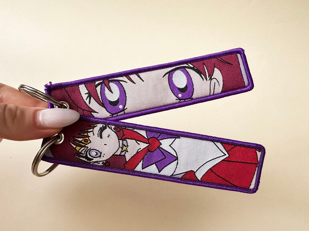 Blue Sailor Moon Anime Key Tag, Anime Keychain, Anime Gift, Anime Jet ...