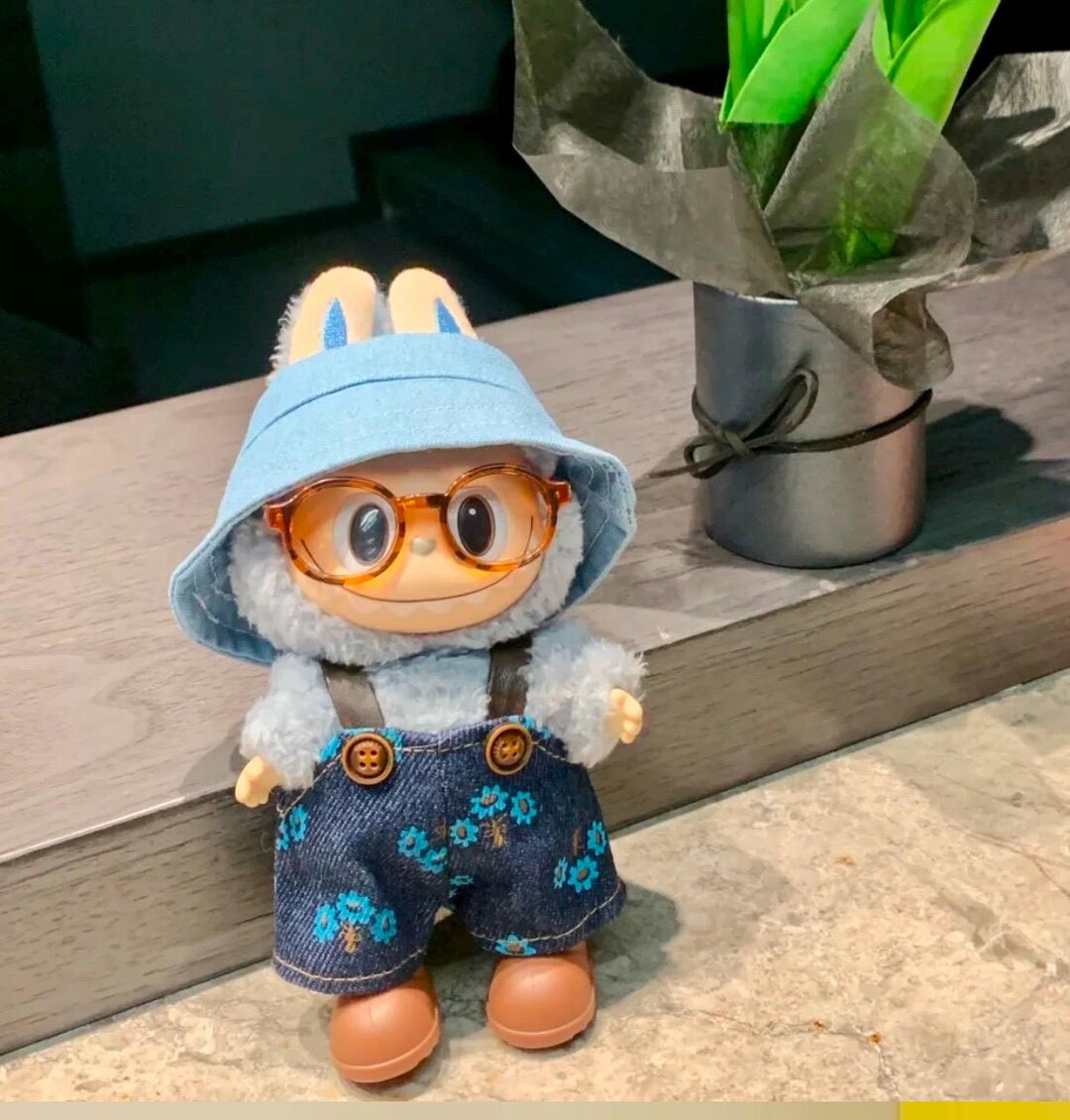 Labubu Four Piece Set, Labubu Clothes, Labubu T-shirt, Labubu Glasses ...
