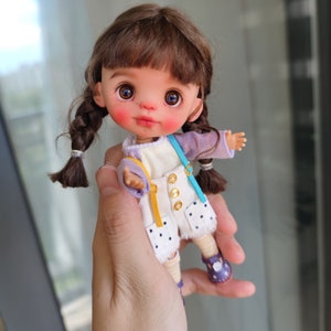 Ob11 Doll, Movable Eyes, OB11 Doll,obitsu 11 Doll, Ob11 Head - Etsy