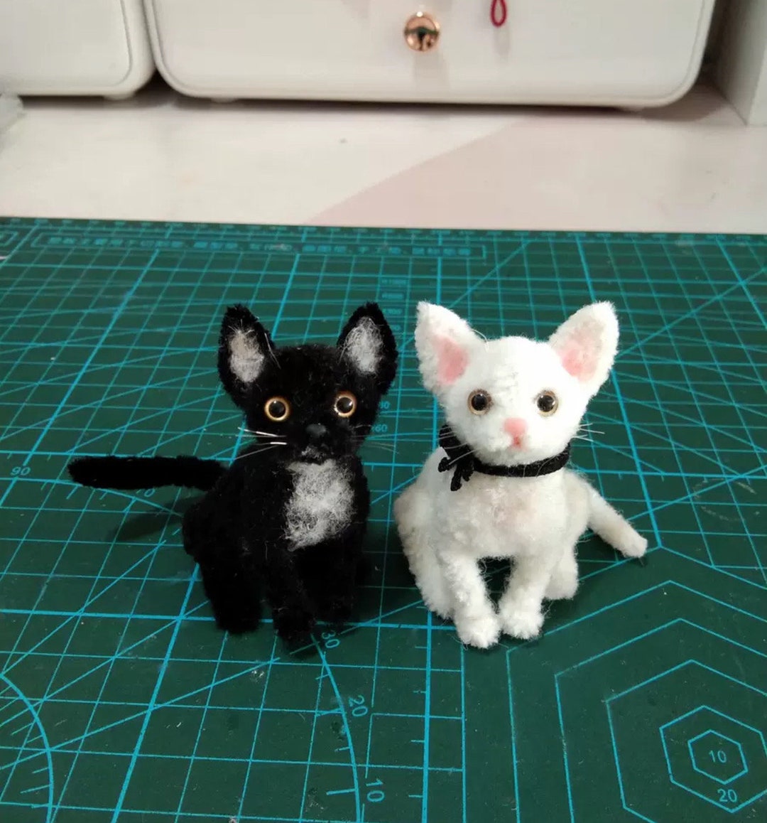 Miniature Cat,wool Stem Cat for Blythe/yosd/ob11 Doll - Etsy