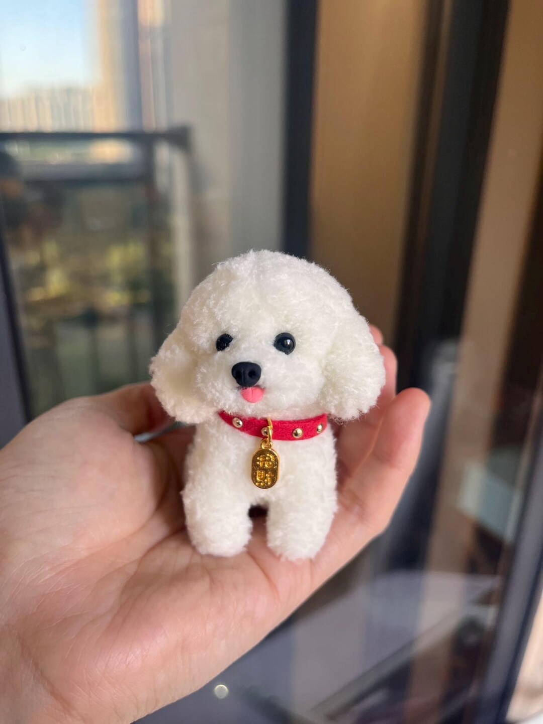 Miniature Dog,wool Stem Dog for Blythe/yosd/ob11 Doll, Doll Pet, Doll ...