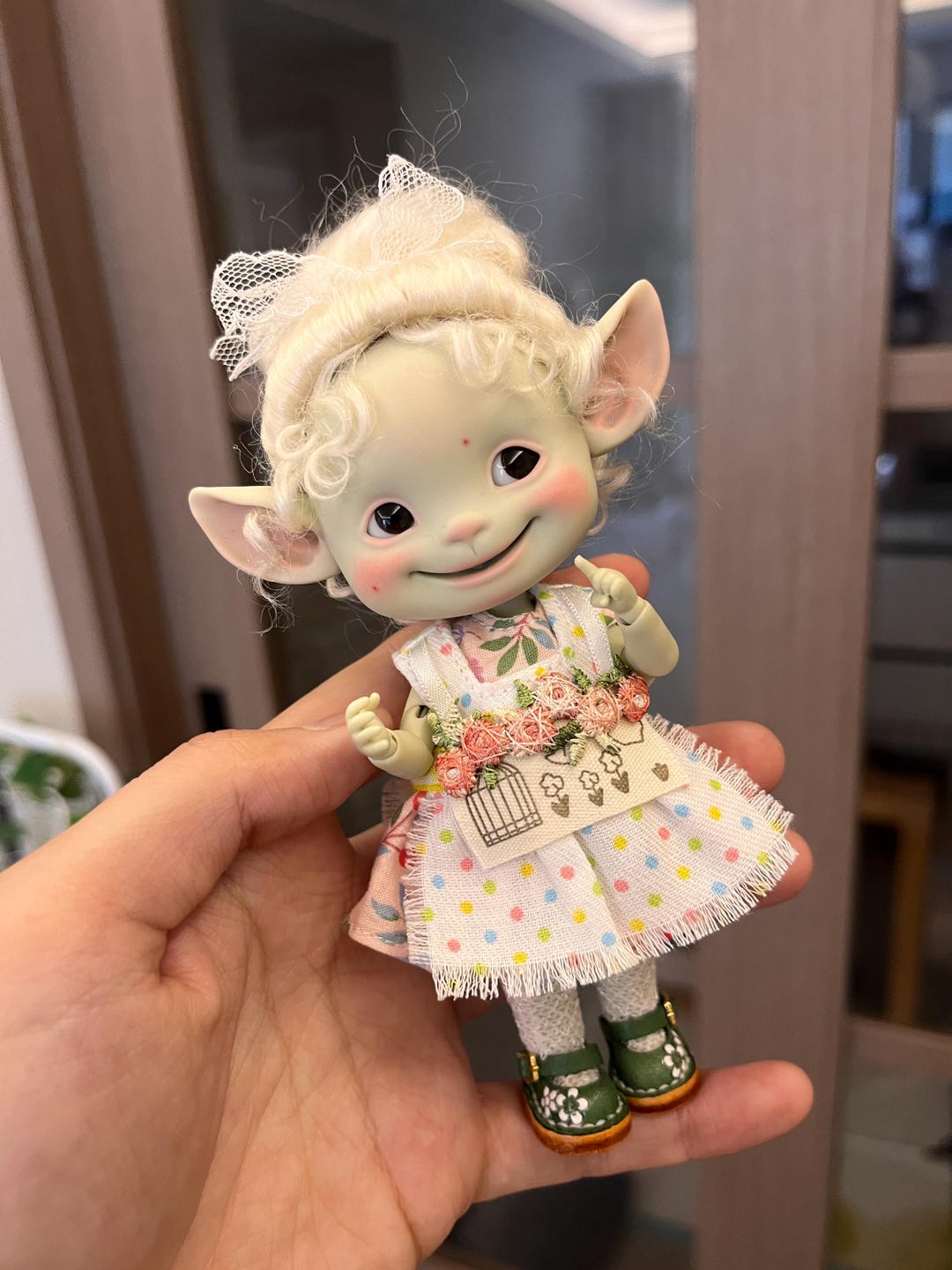 Ob11 Loy, Ob11 Elf Doll, Resin Ob11 Doll, Movable Eyes, Lucy Doll Loy ...