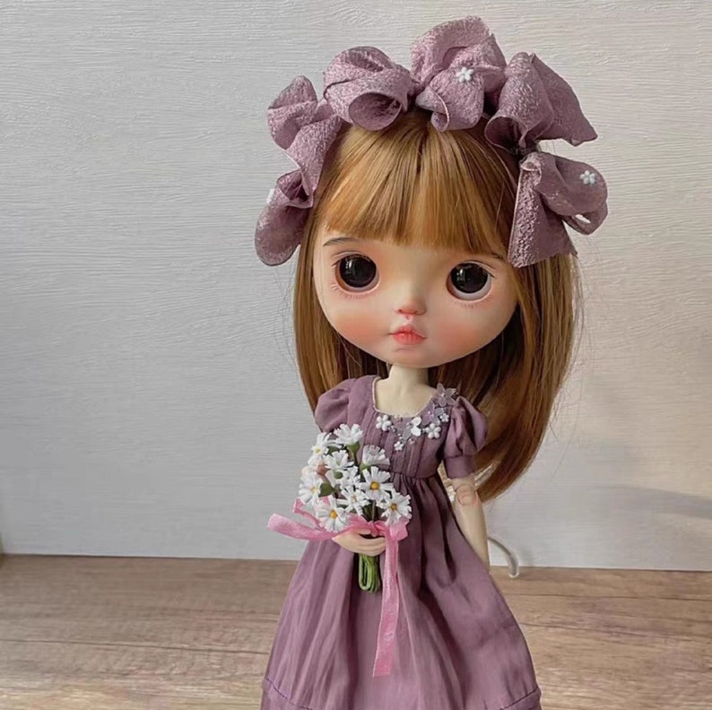 Blythe Two Piece Set Blythe Vintage Dress Blythe Pink Dress - Etsy