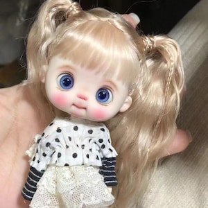OB11 Wig, Uou Wig, OB11 Mohair Wig, 1/8 BJD Mohair Wig, Lucy Doll Wig ...