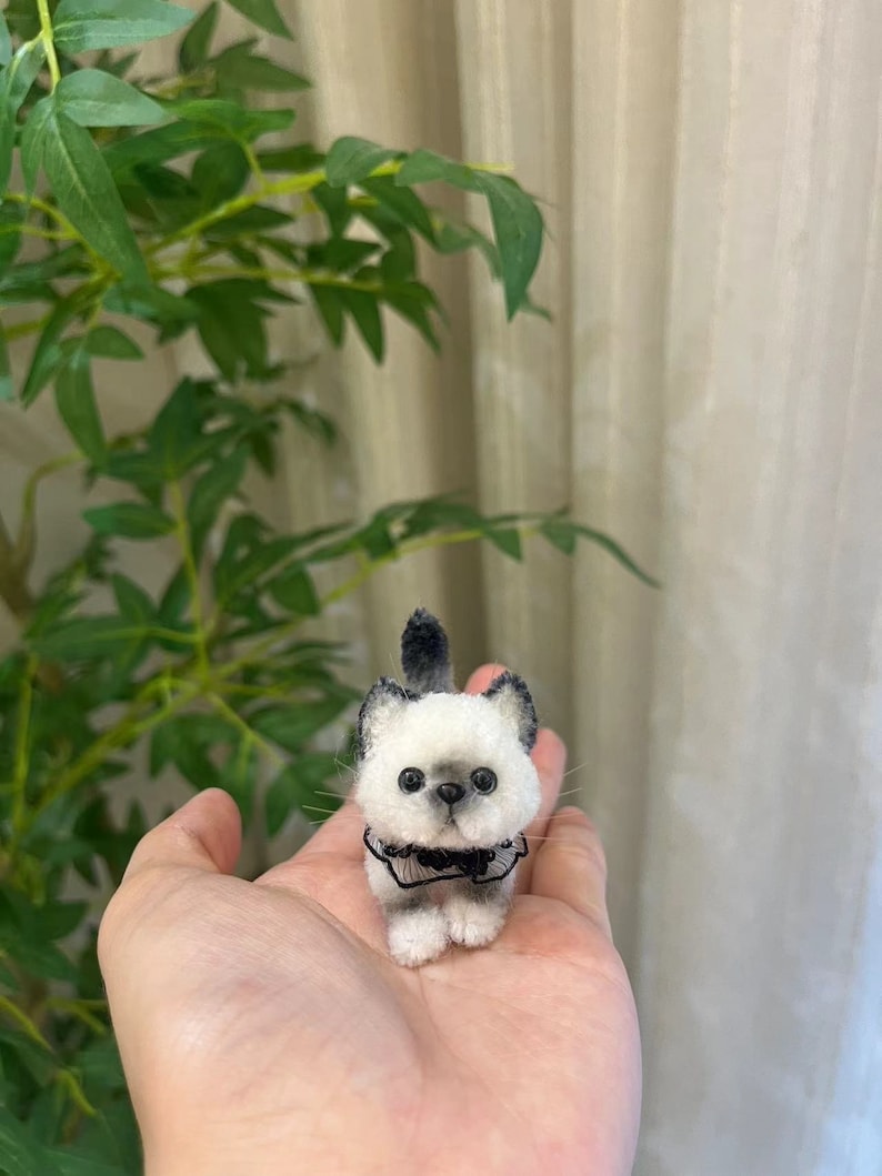 Miniature Cat,wool Stem Cat for Blythe/yosd/ob11 Doll - Etsy
