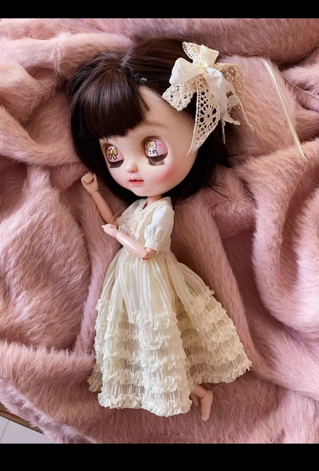 Blythe Princess Dress, Blythe Lace Dress, Blythe Clothes, Neo Blythe ...