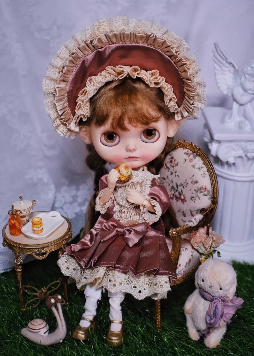 Blythe Four Piece Set, Blythe Vintage Dress, Blythe Dress, Neo Blythe ...