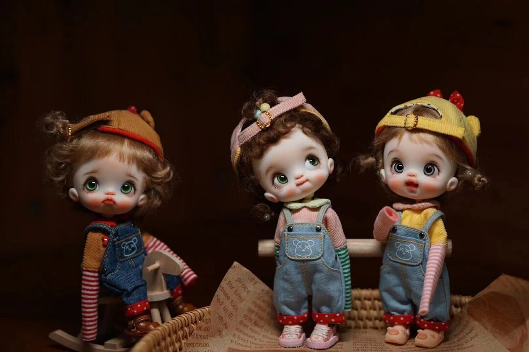 Ob11 Doll, Movable Eyes, OB11 Doll,obitsu 11 Doll - Etsy