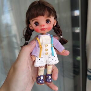 Ob11 Doll, Movable Eyes, OB11 Doll,obitsu 11 Doll, Ob11 Head - Etsy