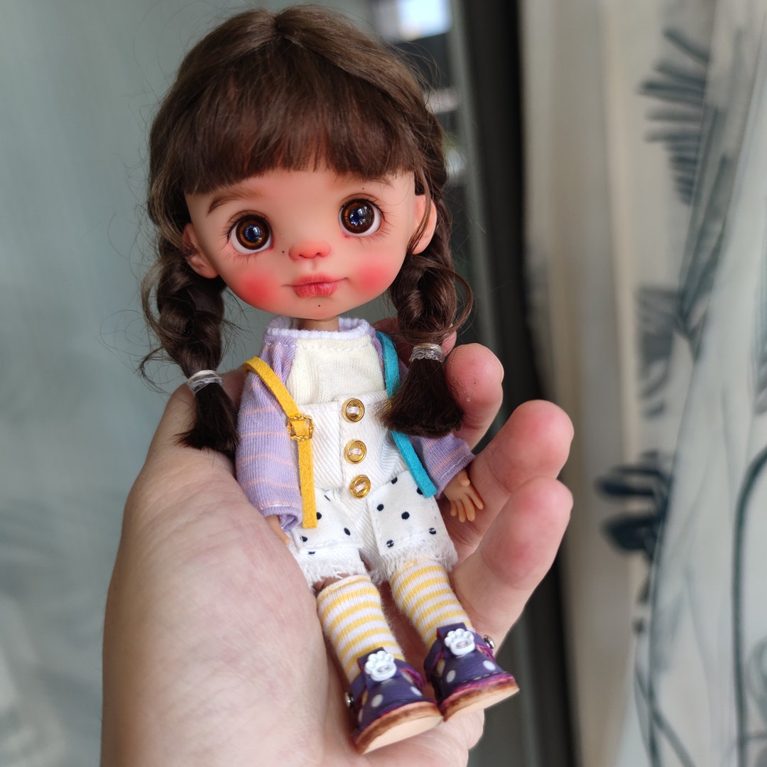 Ob11 Doll, Movable Eyes, OB11 Doll,obitsu 11 Doll, Ob11 Head - Etsy