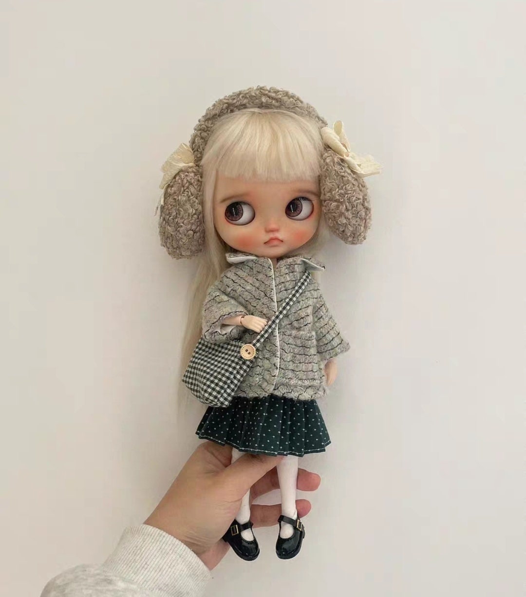 Blythe Four Piece Set, Blythe Dress, Blythe Blue Dress, Neo Blythe ...