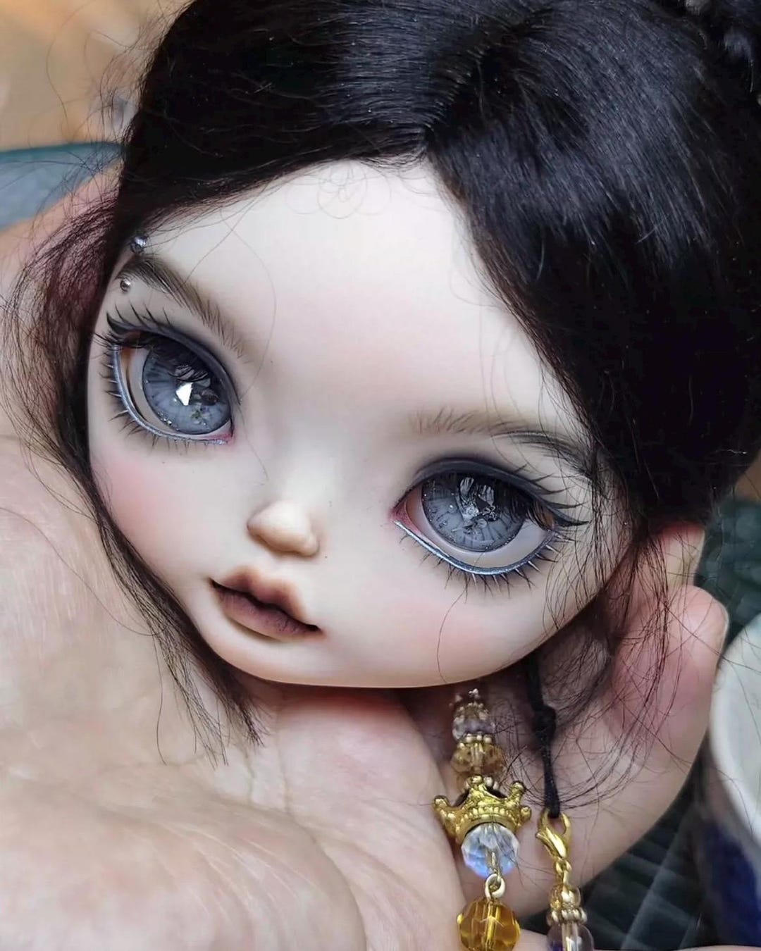 Neo Blythe Custom Doll Head, Original Blythe Custom Doll Head, Custom ...