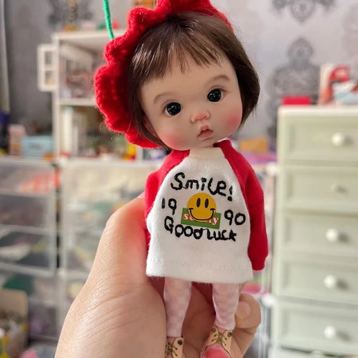 Ob11 Doll Movable Eyes OB11 Dollobitsu 11 Doll Ob11 Head - Etsy