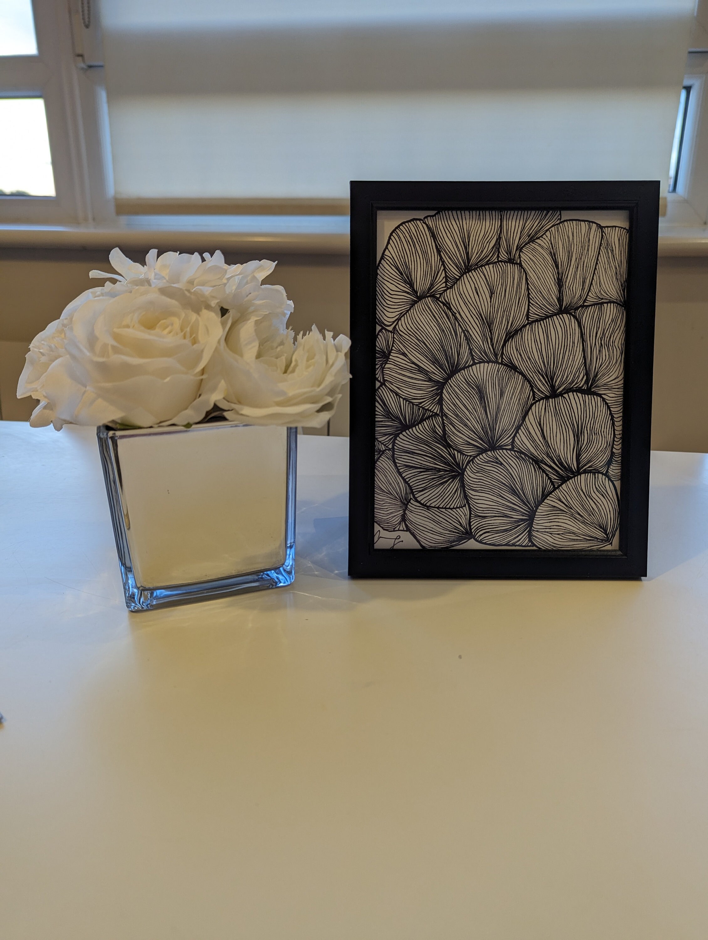 Floral Petal Line Art - Etsy