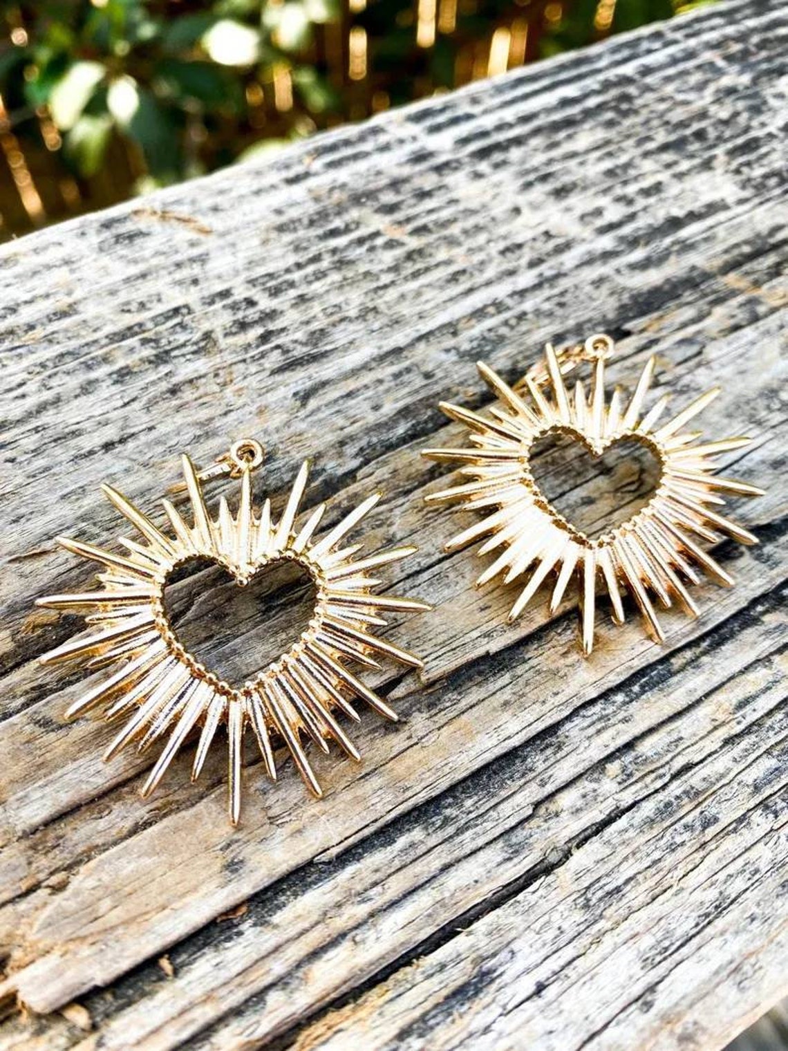 Hollow Out Heart Drop Earrings Heart Earrings Valentines - Etsy