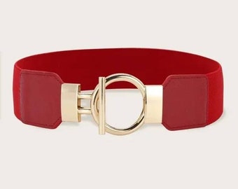 Red Dress Belt - Etsy