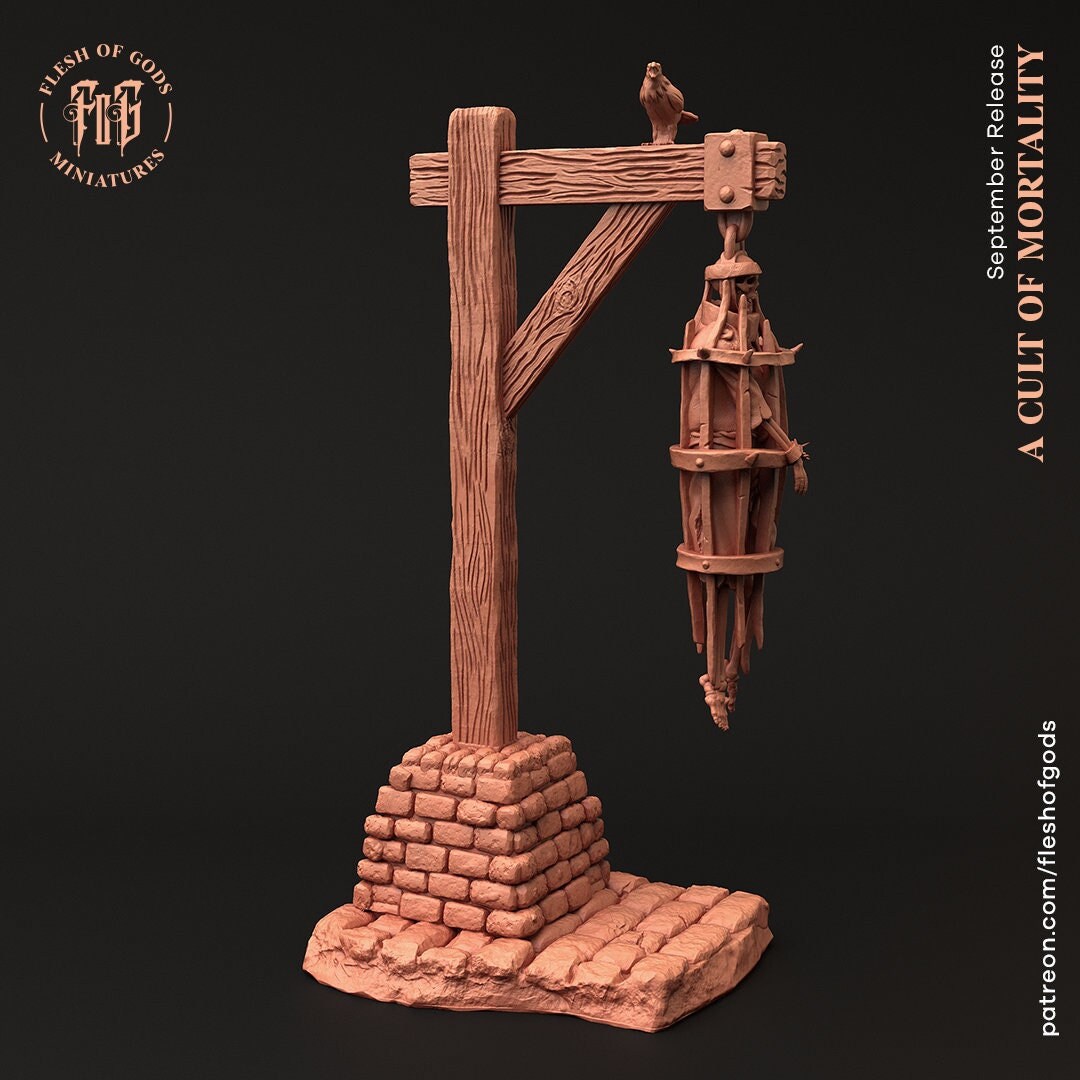 Cell Trap Torture Terrain Miniature by Flesh of Gods Dungeons and ...