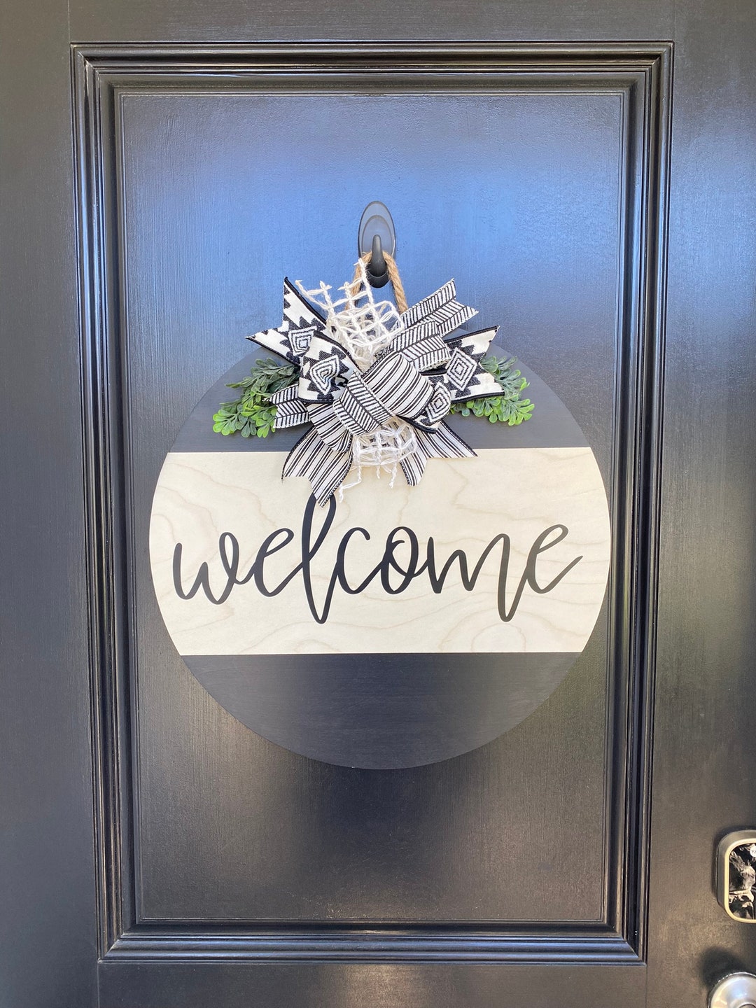 Front Door | Welcome | Tribal | Front Door Wreath | Door Hanger | Door ...