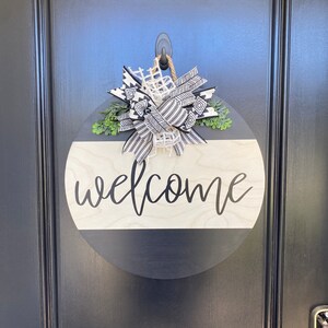 Front Door | Welcome | Tribal | Front Door Wreath | Door Hanger | Door ...