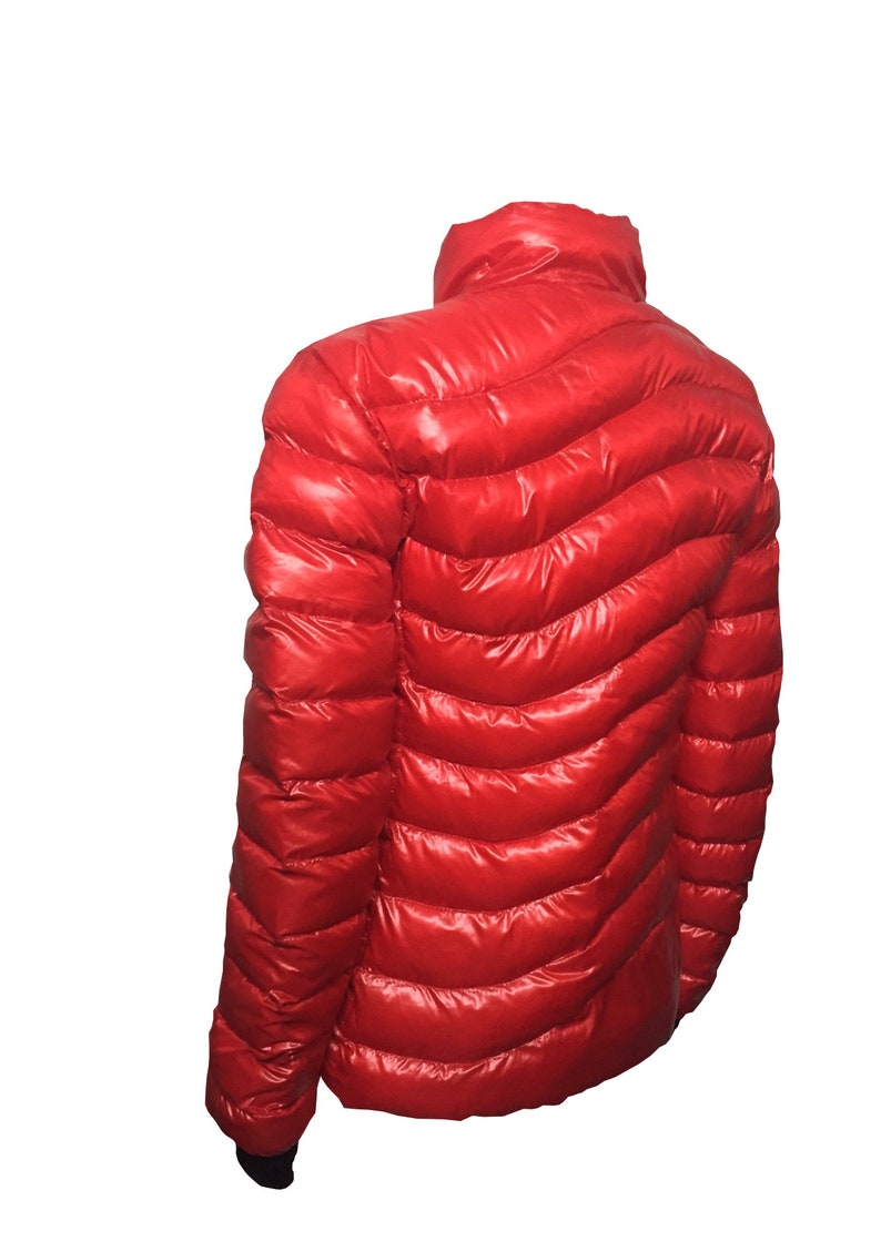 ES Women Down Jacket Red, Ice Skating Sports Wear, Winter Puffer ...
