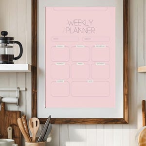 Weekly Planner - Etsy