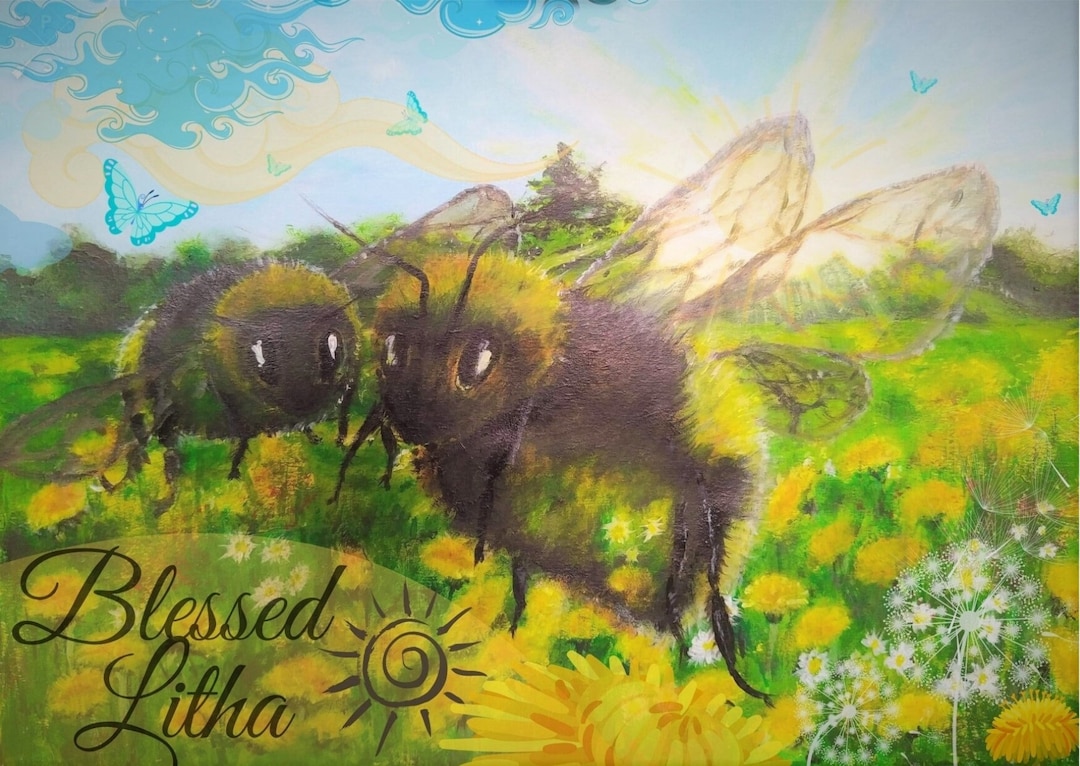 Printable Digital Litha Greeting Card Instant Download Jpg, Pdf & Mp4 ...