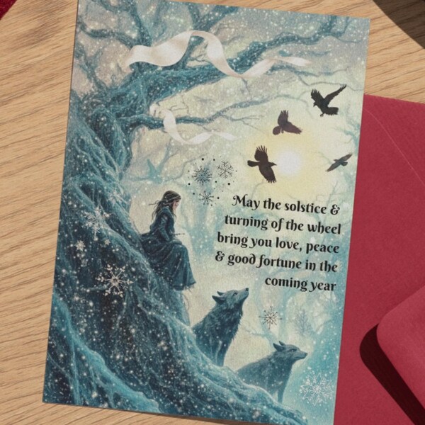 Winter Solstice Cards - Etsy