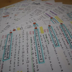 Leaving Cert Maths Proofs and Derivations Notes - Etsy